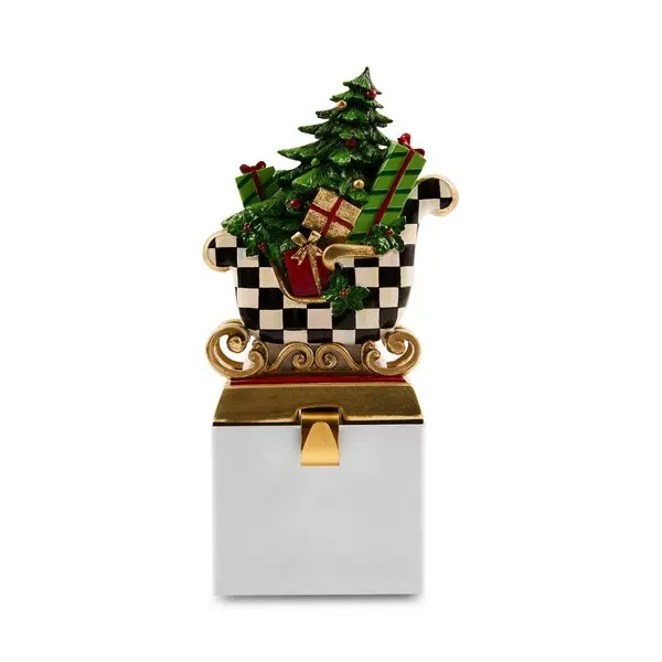 MACKENZIE-CHILDS Westminster Sleigh Stocking Holder