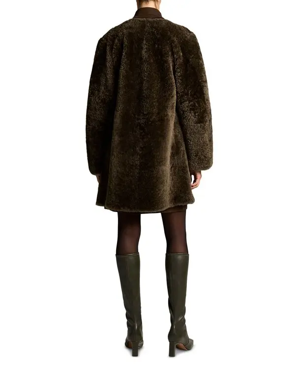 Vince Reversible Shearling Car Coat