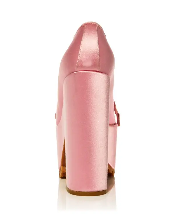 Moschino Silk Blend Bow Pumps