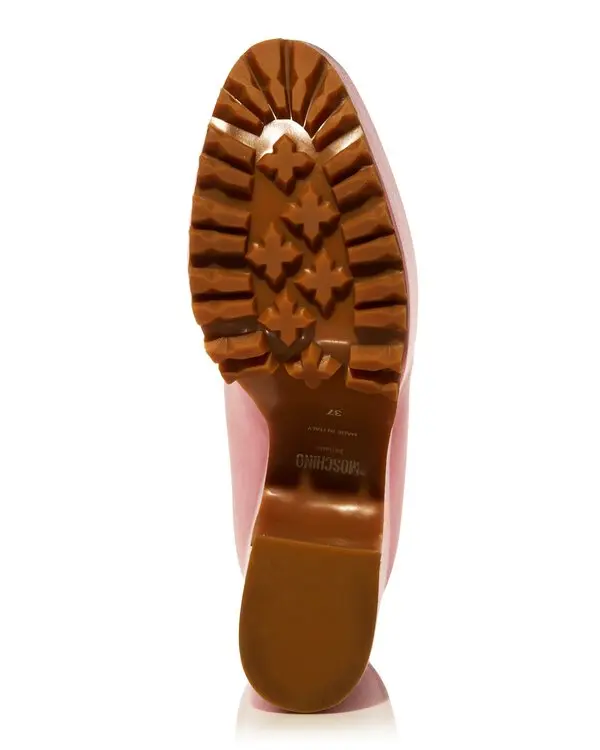 Moschino Silk Blend Bow Pumps