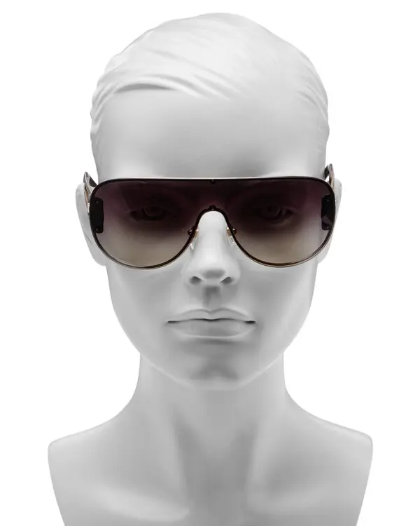 Versace Shield Sunglasses, 135mm