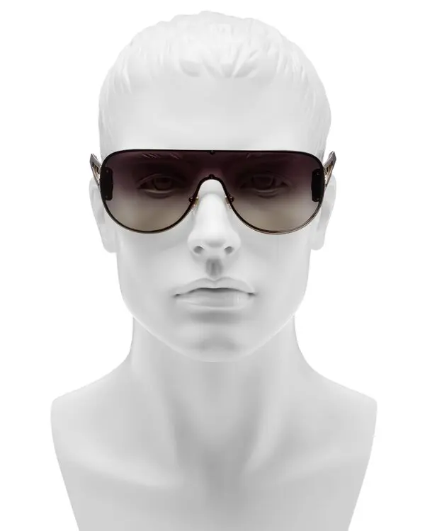 Versace Shield Sunglasses, 135mm