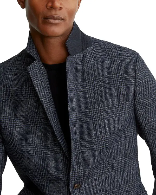 REISS Kyle Tailored Fit Check Blazer