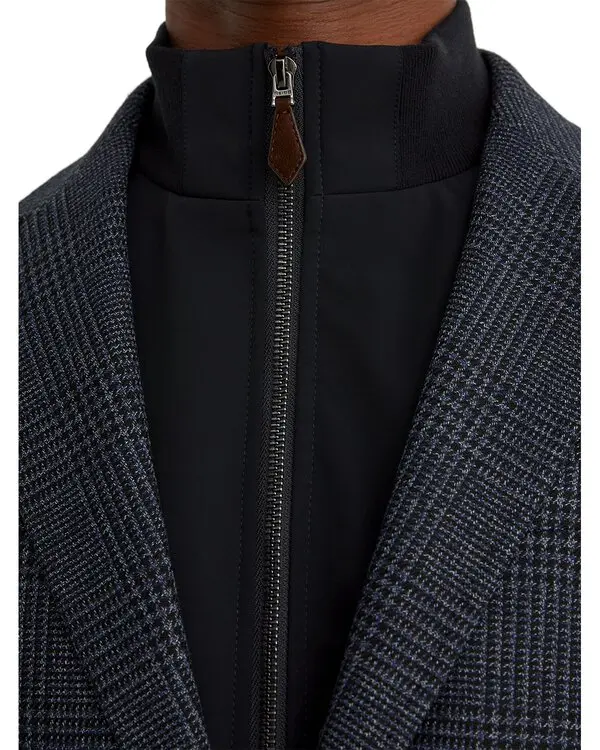 REISS Kyle Tailored Fit Check Blazer