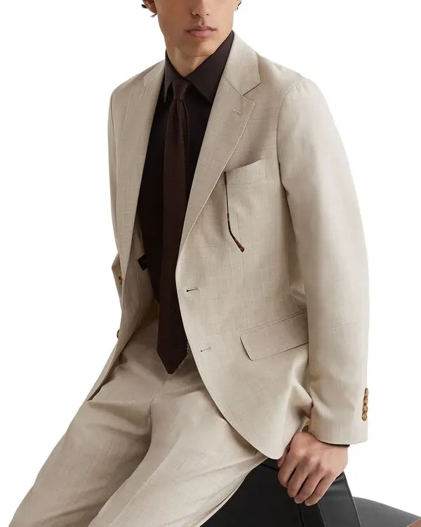 REISS Vita Wool Blend Classic Fit Suit Jacket