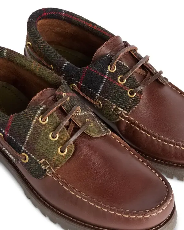 Barbour Deck Leather Boat Shoes
