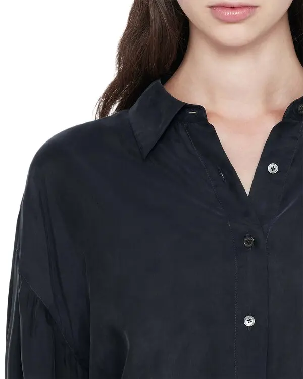ALLSAINTS Yurra Tie Waist Shirt Dress