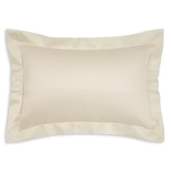 CELSO DE LEMOS Bourdon Queen Sham, Pair - Natural