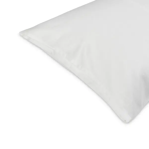 CELSO DE LEMOS Secret Pillowcase Pair, Queen - White