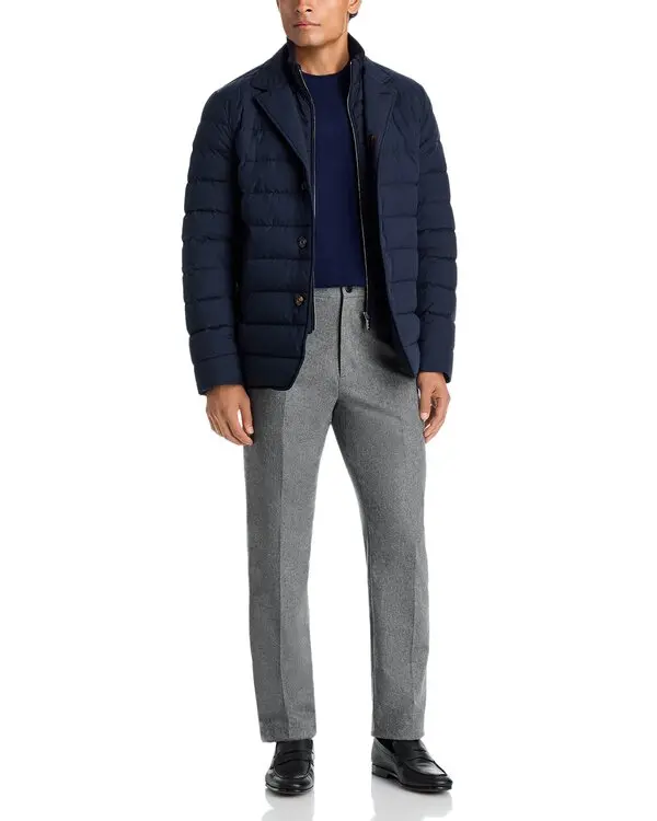 MOORER Sinardi Quilted Removable Bib Insert Jacket