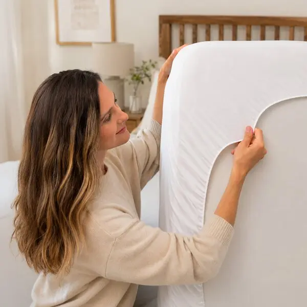 HUDSON PARK COLLECTION My Allergy Pro Pima Cotton Mattress Protector, Full Exclusive