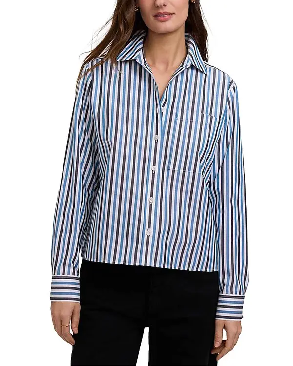 Foxcroft Jodie Cotton Poplin Shirt