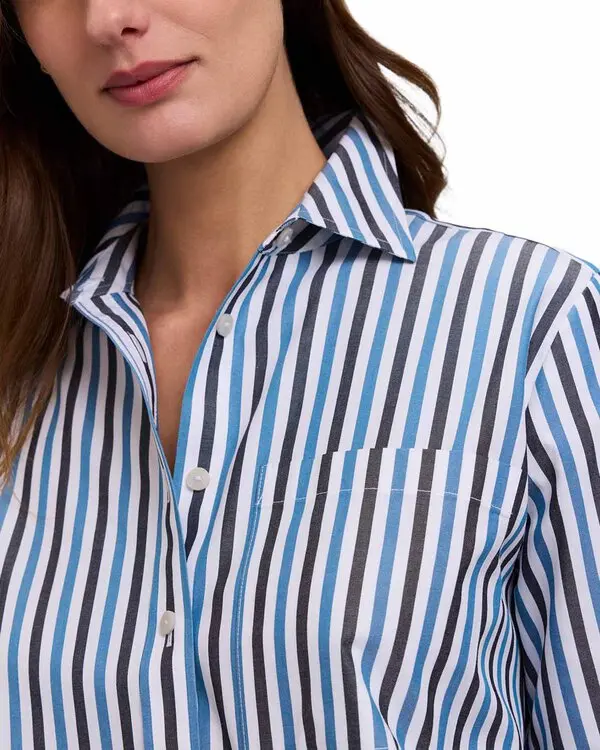 Foxcroft Jodie Cotton Poplin Shirt
