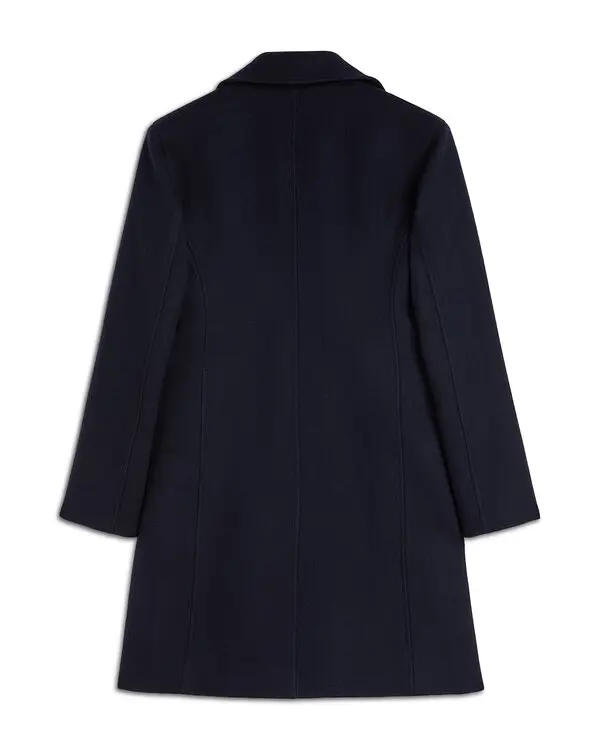 JIL SANDER Tailored Felt Wool Coat