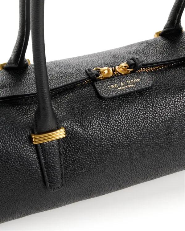 Rag & Bone Elmhurst Box Leather Satchel Bag