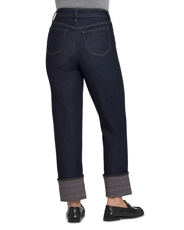 NYDJ Kasey Cotton Blend Ankle Stovepipe Jeans