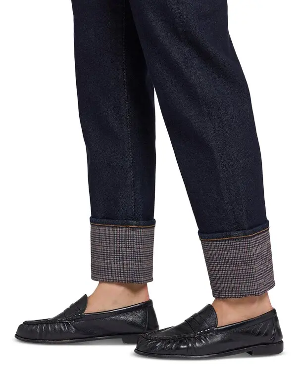 NYDJ Petite Kasey Cotton Blend Ankle Stovepipe Jeans