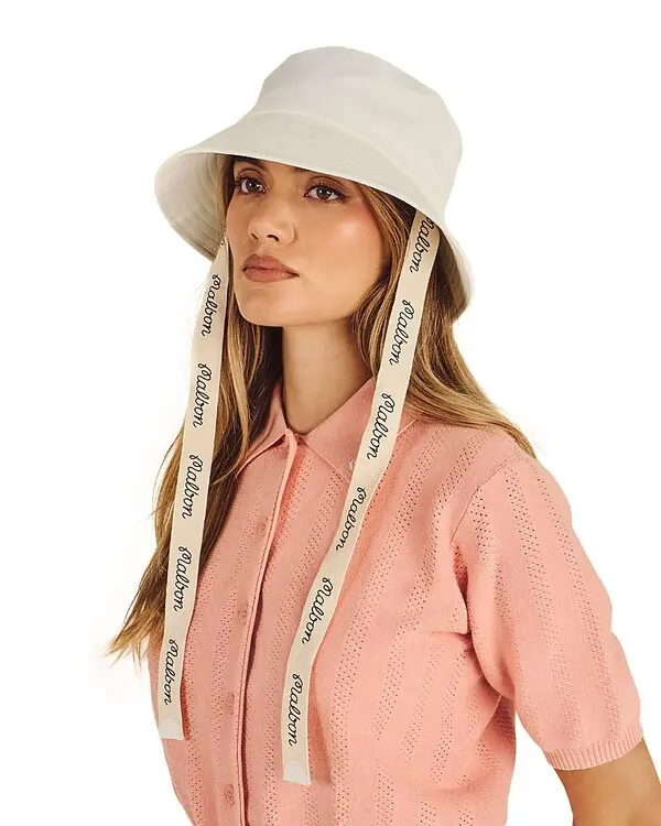 MALBON Dena Cotton Blend Bucket Hat