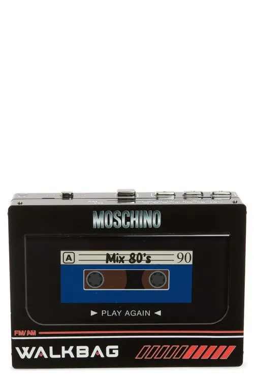 Moschino Walkbag Resin Novelty Clutch - One Color