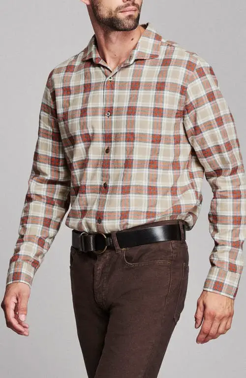 Billy Reid Bold Plaid Button-up Shirt