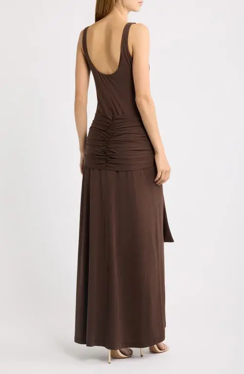 WAYF Isoldeia Tie Detail Gown