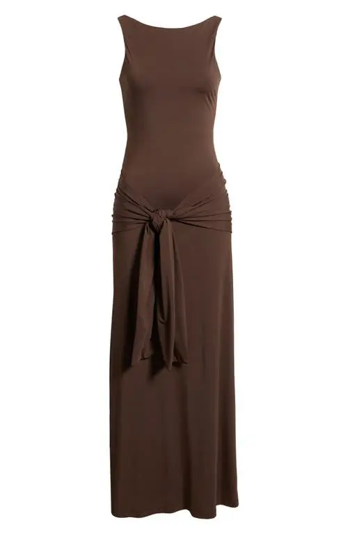 WAYF Isoldeia Tie Detail Gown