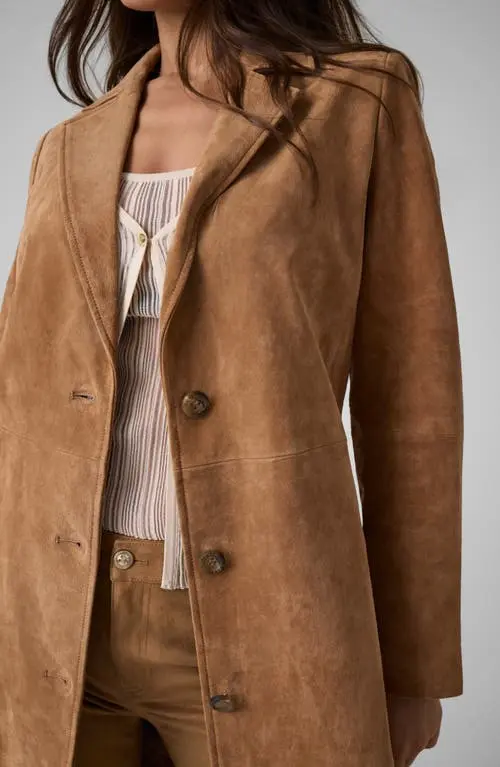 Guess Megghy Leather Coat
