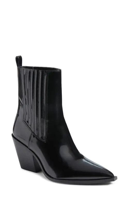 OPEN EDIT Angie Faux Leather Western Bootie