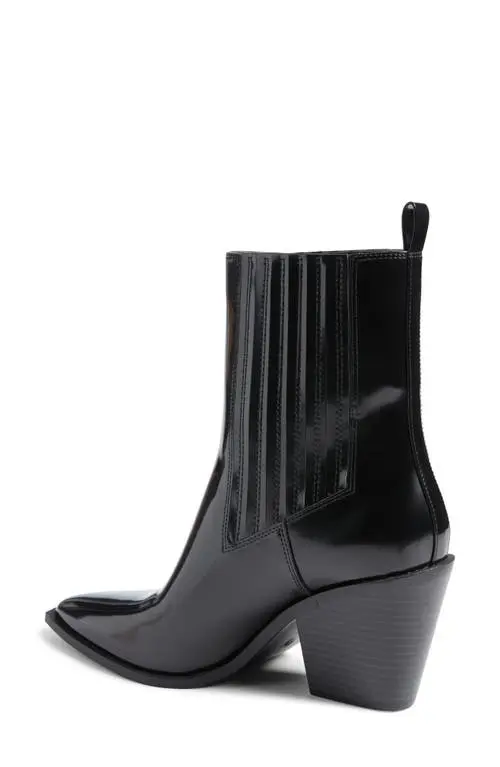 OPEN EDIT Angie Faux Leather Western Bootie