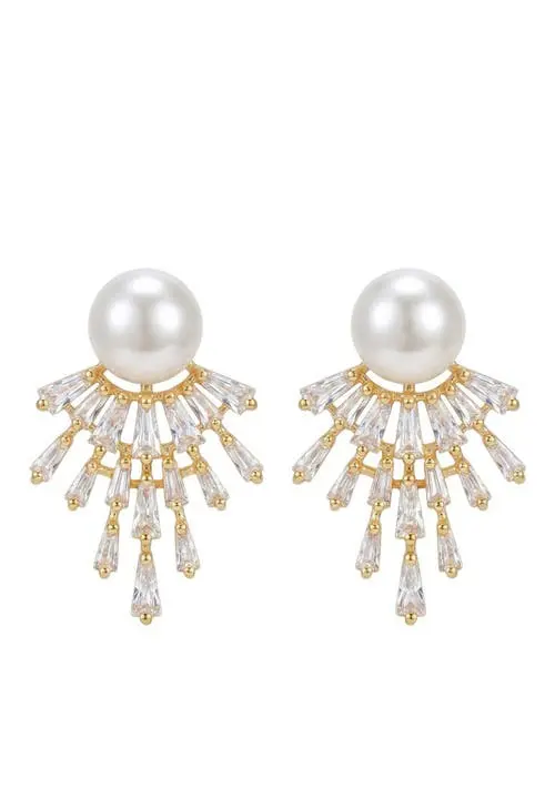 AREA STARS Ritika Pearl Studs