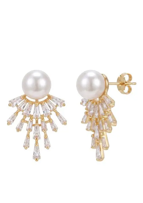 AREA STARS Ritika Pearl Studs