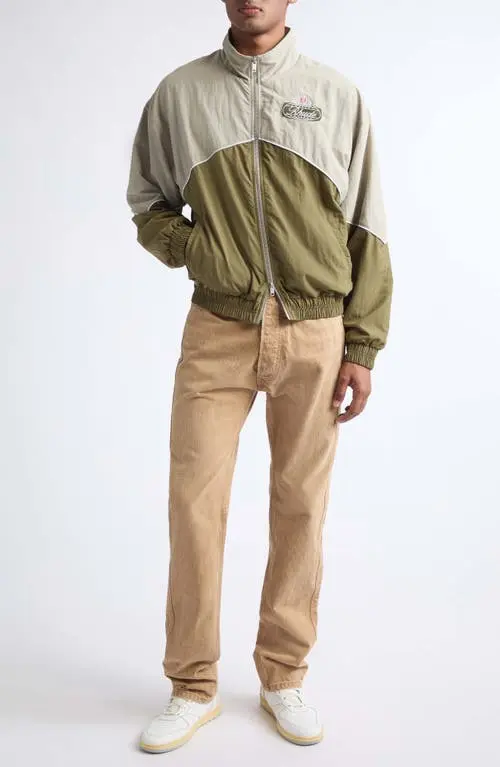 Rhude Desert Racing Embroidered Nylon Track Jacket