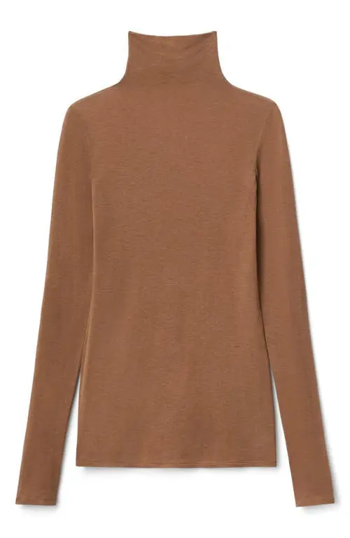 Lafayette 148 New York Fitted Funnel Neck Sweater