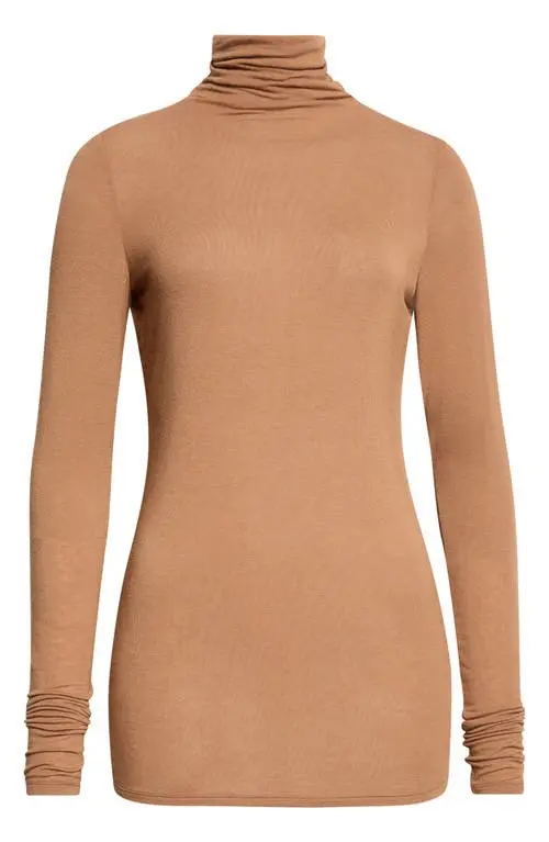 Lafayette 148 New York Fitted Funnel Neck Sweater