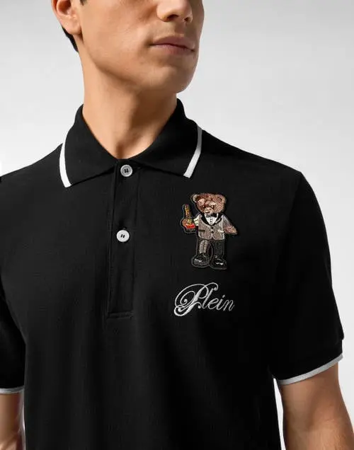 Philipp Plein Polo Shirt Ss Teddy