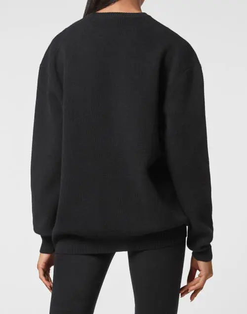Philipp Plein Pullover Round Neck Skull&bones