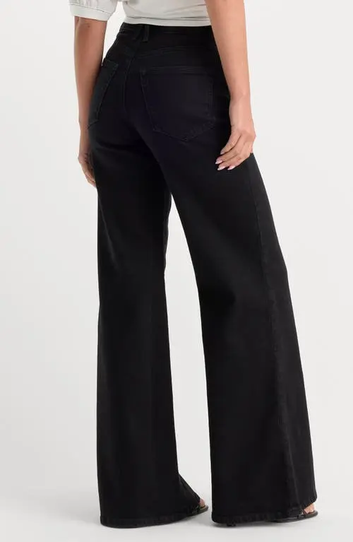 Good American Soft-tech Good Legs Palazzo Jeans