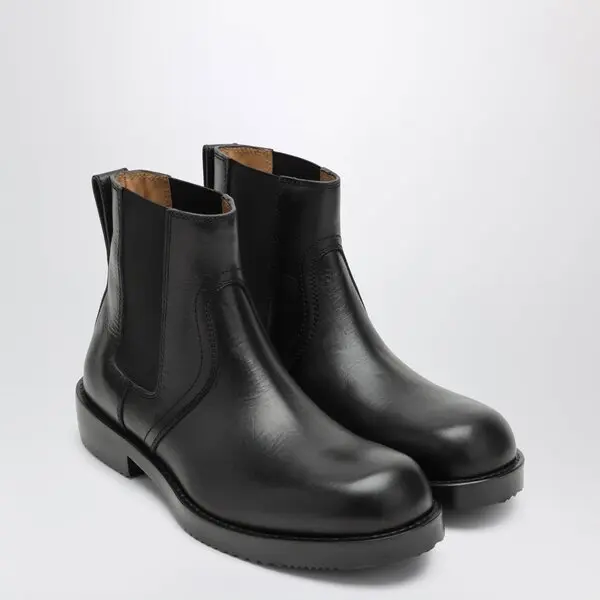 Dries Van Noten Leather Chelsea Boots