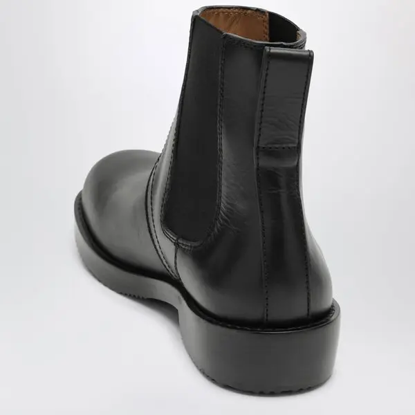 Dries Van Noten Leather Chelsea Boots