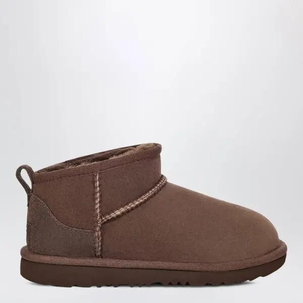 UGG Classic Ultra Mini Boots In Burnt Cedar - Brown