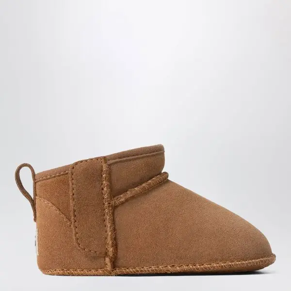 UGG Baby Classic Ultra Mini Boots In Chestnut