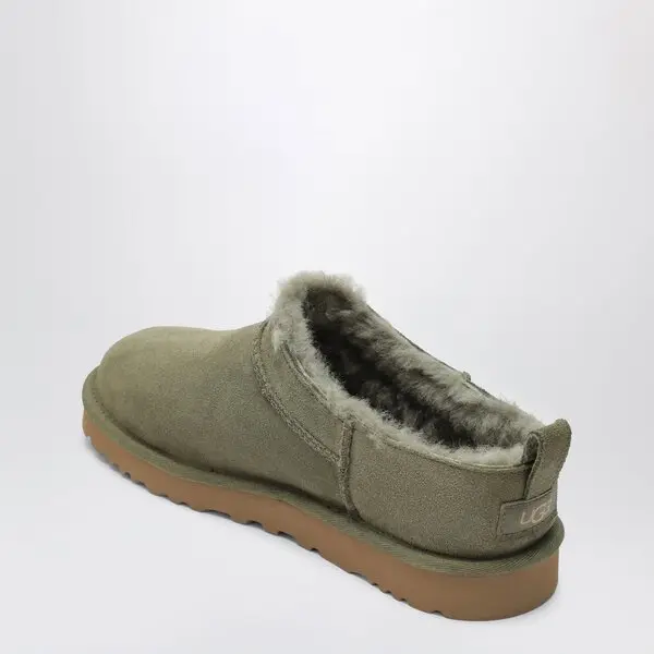 UGG Burnt Olive Classic Micro Ankle Boots