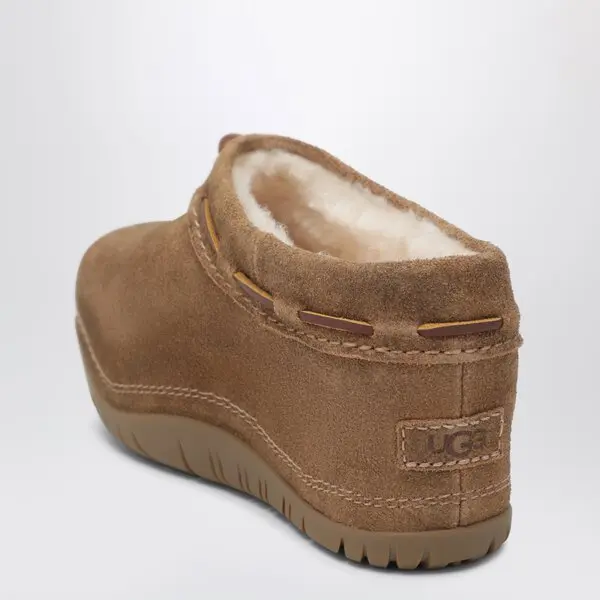 UGG Bucked Chestnut Suede Sabot