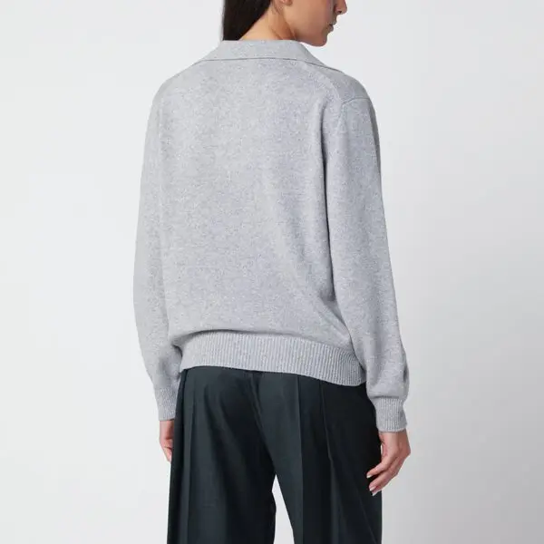 Victoria Beckham Genevieve Melange Cashmere Sweater