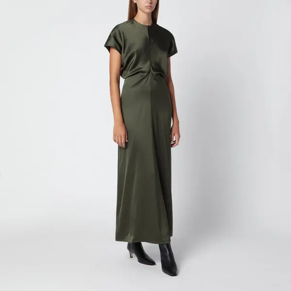 TOTEME Dark Low-waisted Viscose Dress