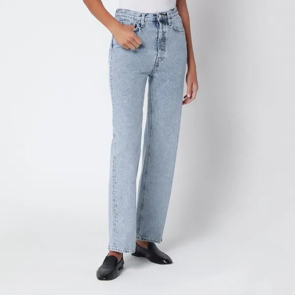 TOTEME Classic Blue Jeans In Organic Cotton