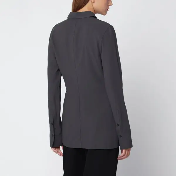 TOTEME Lightweight Viscose And Wool Shirt