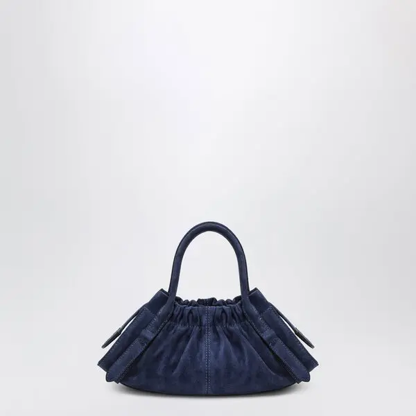 Marc Jacobs Small Navy Cristina Bag In Suede
