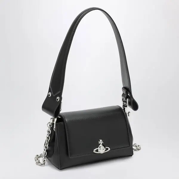 VIVIENNE WESTWOOD Hazel Small Faux Leather Shoulder Bag