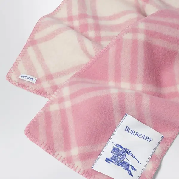 Burberry Check Wool Scarf